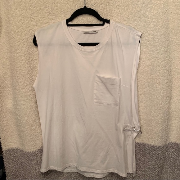 Zara | Tops | Zara Open Side Tank Top | Poshmark